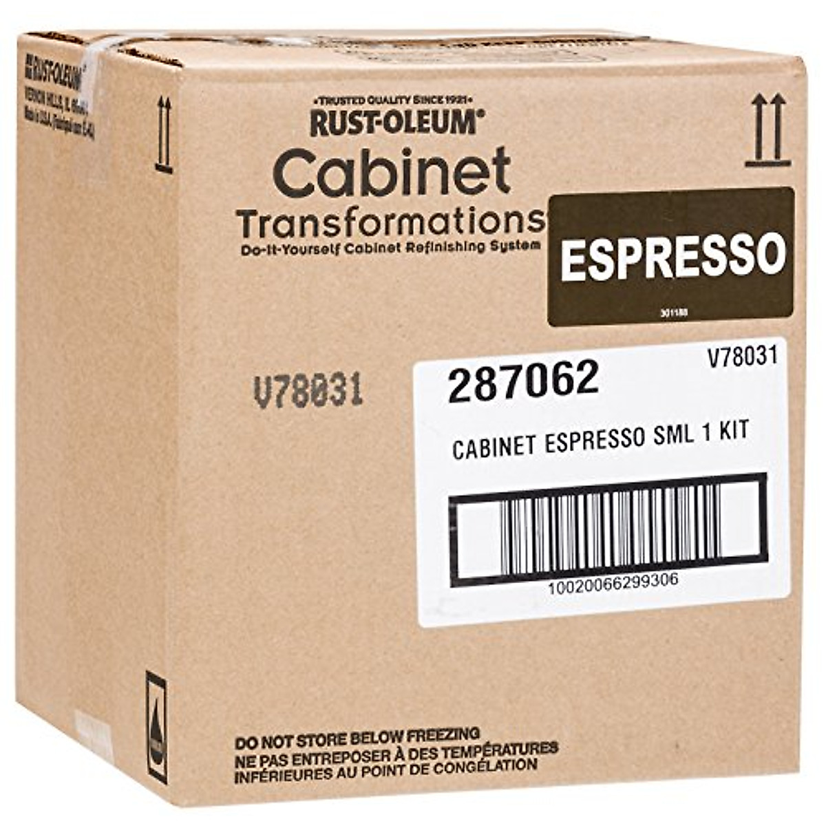 Rust-Oleum 287062 Transformations Cabinet Refinishing Kit, Espresso