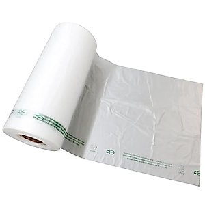 Plastic Bag-Clear HDPE Unprinted Produce Rolls 18"X24" 12 mic - 1200 bags/case