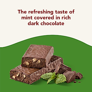 think! Vegan/Plant Based High Protein Bars - Chocolate Mint, 13g Protein, 5g Sugar, No Artificial Sweeteners, Non GMO Project Verified, 10 Count (Packaging May Vary)
