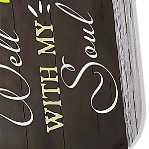 ROZERA Area Rug,Butterfly Sunflower on Wooden Board Non-Slip Mat Area Rug Runners Floor Soft Carpet for Kitchen Bedroom Living Room Bathroom Girls Room Decoration,Retro Farmhouse Decor 19.7x31.5in