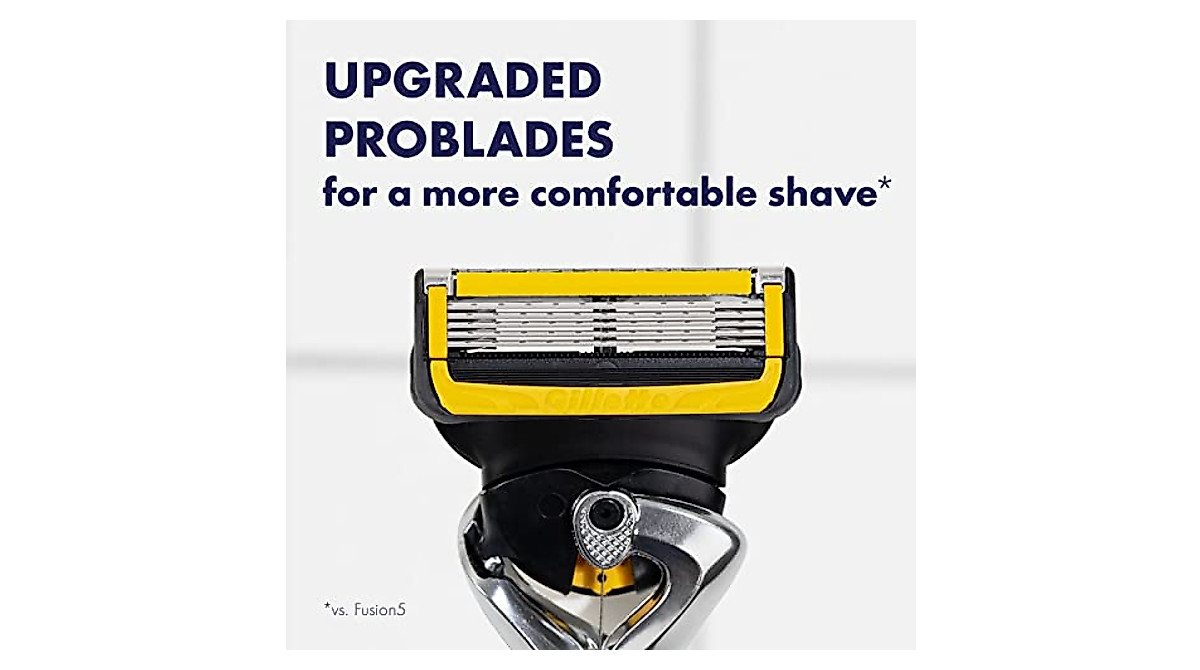 Gillette ProGlide Shield Men's Razor Handle & Blades | Smooth Shave