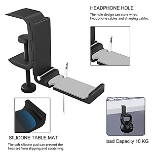 Sentoda Bag Hanger for Table Desk,Set of 2 Foldable Aluminum Purse Handbag Hook Hanger Holder for Women and Girls