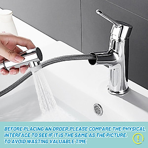 Pull out faucet for 88624000 95507000 95506000 Hansgrohe Pull Down Kitchen Faucet Hose Replacement Part