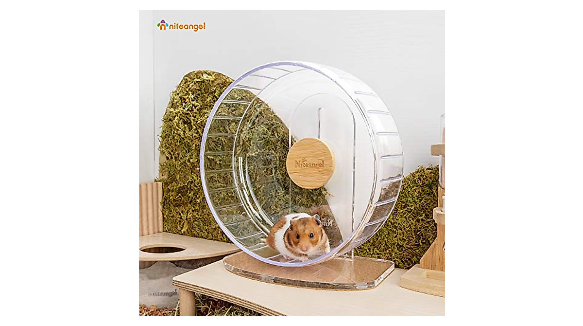 Niteangel Super-Silent Hamster Wheels - Exercise in Peace
