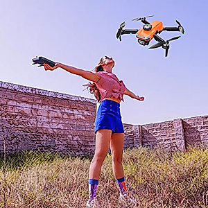 Camera Drone, Folding Drone with Dual Camera, 3-Level Flight Speed, Headless Mode, Boy's Best Drone Gifts Aerial Photography Aircraft Tools for Beginners, Kids, Outdoor