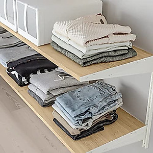 BOAXEL Bracket 15 3/4" White fits Boaxel Mounting Adjustable Clothes Rail & Shelf Pack of 24