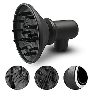 Diffuser and Adaptor Compatible with Dyson Airwrap Attachments, Converting Your Air Wrap Curling Styler to A Hair Dryer