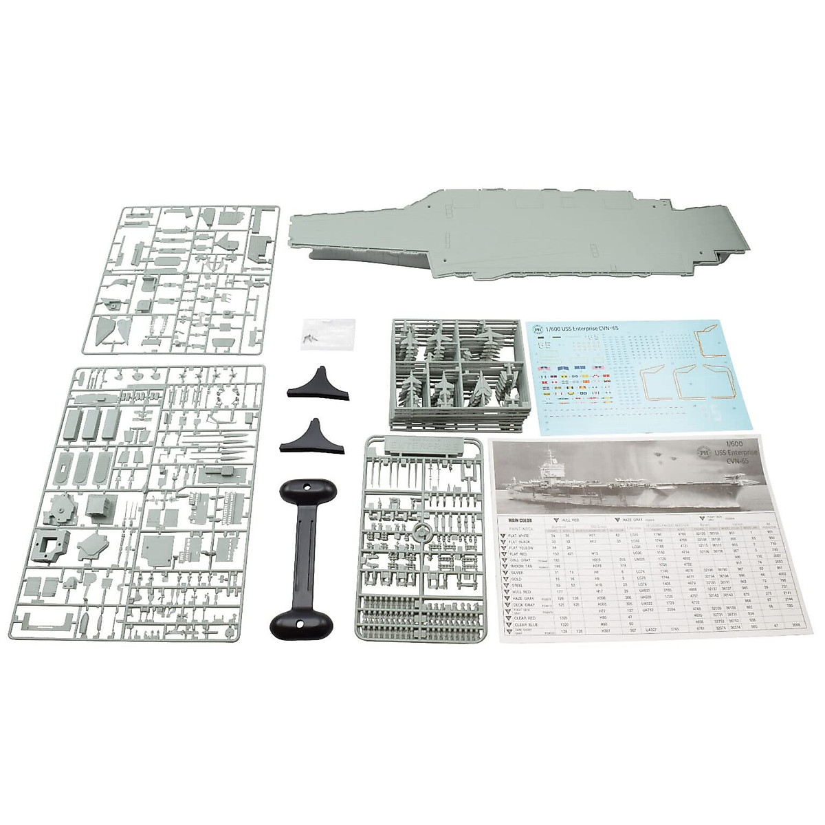 Premium Hobbies USS Enterprise CVN-65 1:600 Model Aircraft Carrier Kit 311V