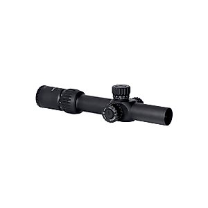 Monstrum G3 1-6x24 First Focal Plane FFP Rifle Scope with MOA Reticle | ZR302 Quick Release Scope Mount | Bundle