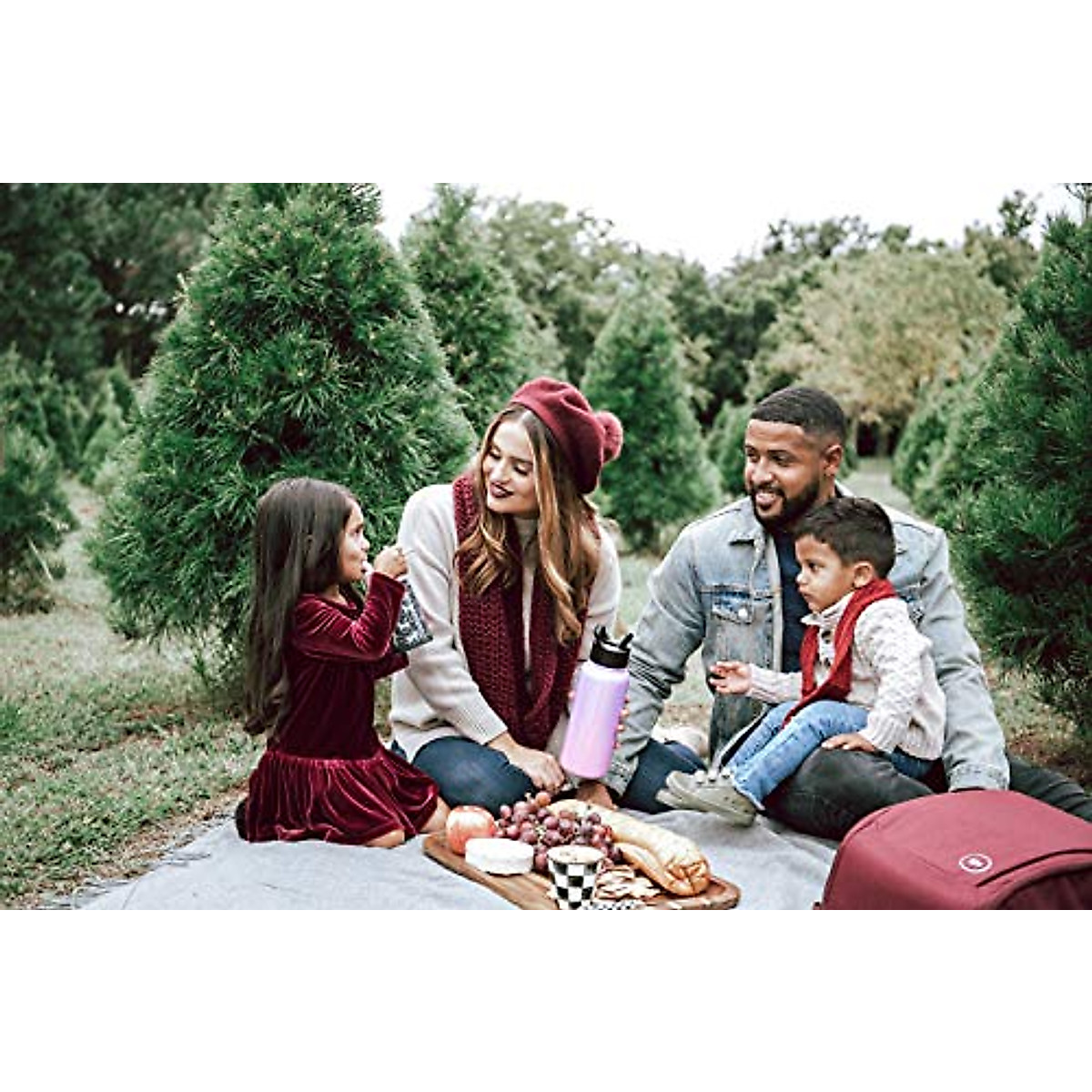 Simple Modern Water Bottle with Straw, Handle and Chug Lid Vacuum Insulated Stainless Steel Metal Thermos Bottles | Big Leak Proof BPA-Free Flask for Gym, Sports | Summit Collection | 84oz, Deep Ocean