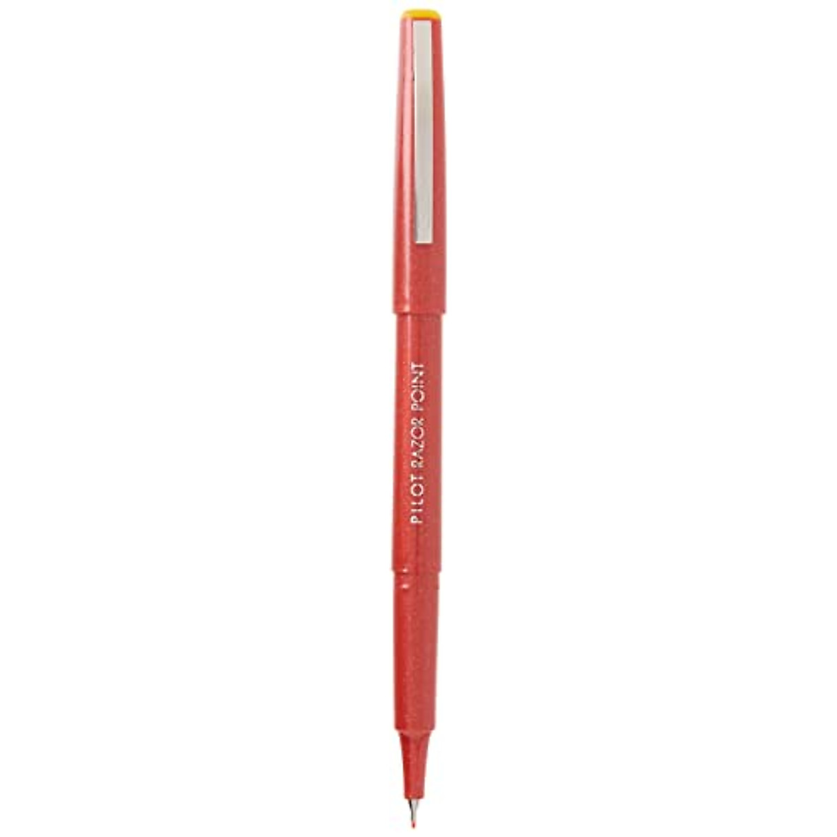 PILOT Razor Point Fine Line Marker Stick Pens, Ultra-Fine Point (0.3mm) Red Ink, 12 Units (11007)