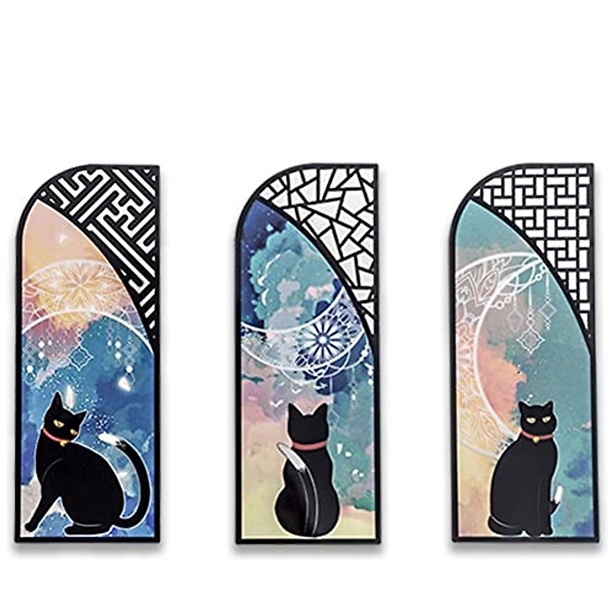 A Good Day PET Bookmark Cat Literature and Art Account Page Daily Page School Reading Book Stationer Y1X9 6 Folder Creative Mark