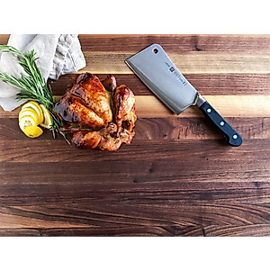 ZWILLING Pro 6-Inch Meat Cleaver Razor-Sharp German Knife Set Made in Company-Owned German Factory with Special Formula Steel, Perfected for Almost 300 Years, Stainless Steel