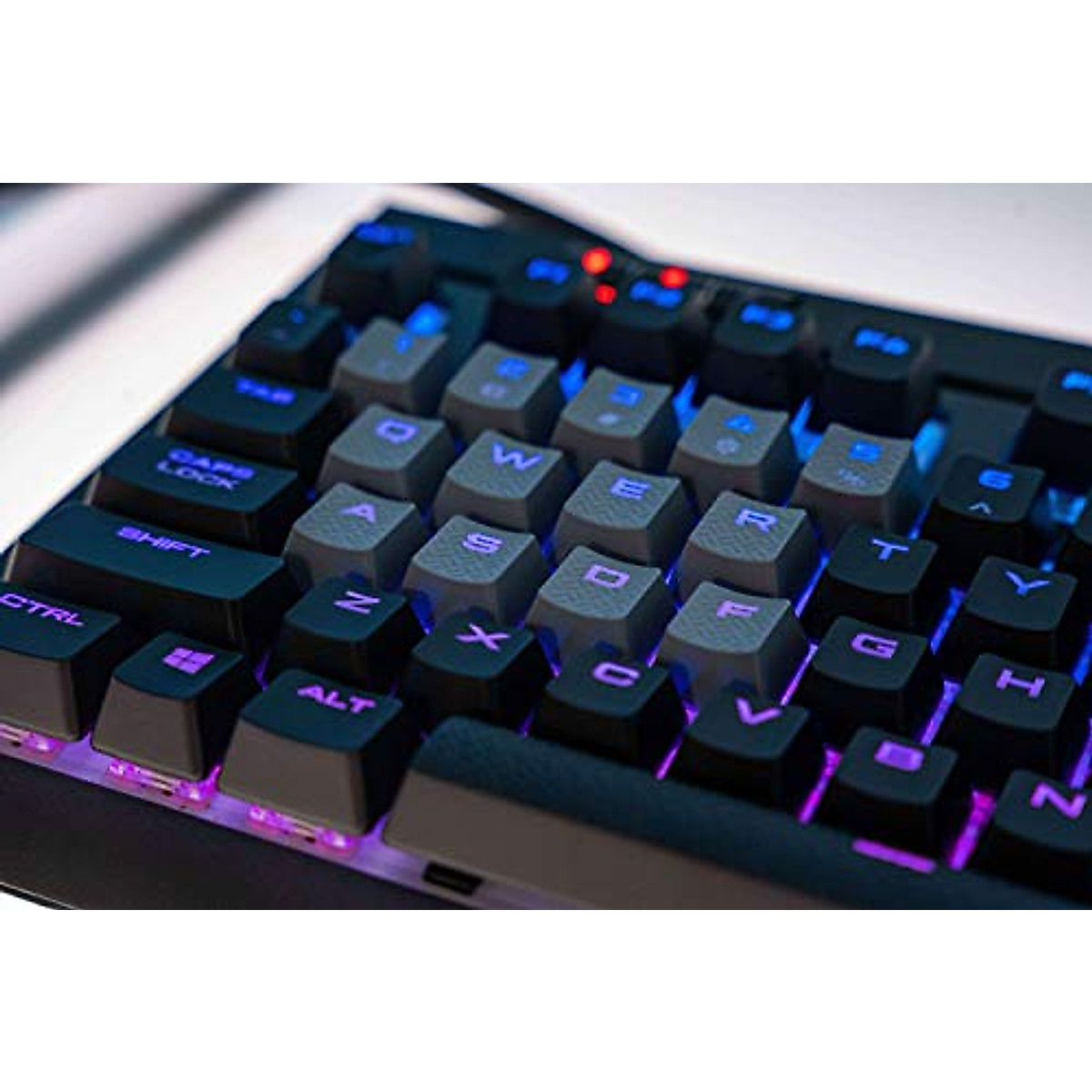 Cherry MX Key Switch FPS Backlit Key Caps for Corsair Gaming Keyboards! (Gray)