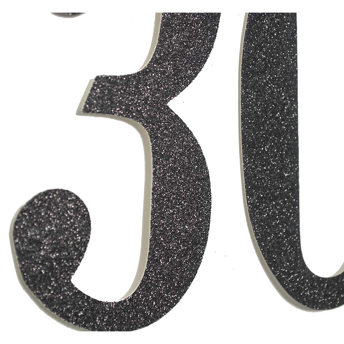 Talk 30 To Me Banner- 30th Birthday Banner,Talk Thirty To Me, Dirty 30,Thirsty 30 ( Black)