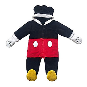 Disney Mickey Mouse Snuggle Suit for Baby, Size 6-9 Months