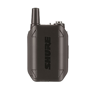 Shure GLXD14 Rechargeable Digital Wireless Guitar System with GLXD4 Receiver, GLXD1 Bodypack and WA302 Instrument Cable, Wireless Freedom for Guitarists and Bassists