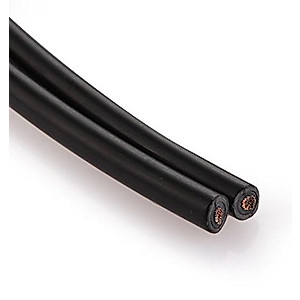 NUZAMAS Pair of 16 feet 12AWG/4.0mm Single Core Extension Cables with connectors for Solar Panels and Solar Power Systems 5 Meters (16ft) Cable with Plug