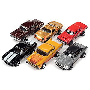 Auto World Thunderjet 1968 Chevrolet Camaro Z28 (Black) HO Scale Slot Car