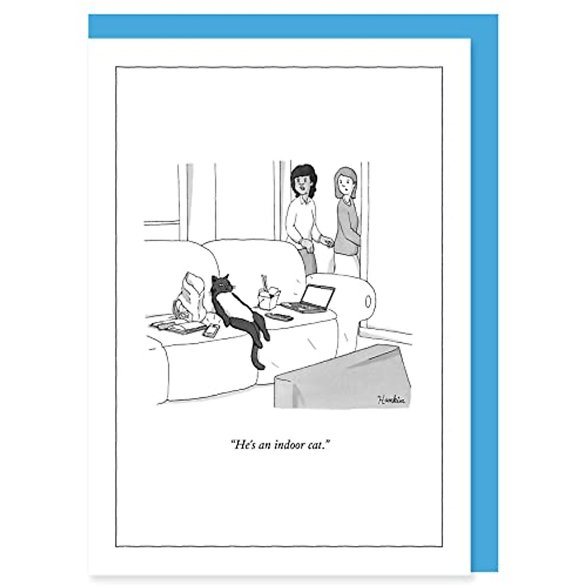 Funniest New Yorker Cartoons | Box of 8 Greeting Cards | Blank Cards with Envelopes | 5x7 | Birthday, Everyday, Thinking of You, Funny cards