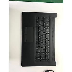 Replacement for HP Pavilion17BY 17-by 17CA 17-CA Laptop Upper Case Palmrest Non-Backlit Keyboard Touchpad Assembly Part L22751-001 6070B1308101
