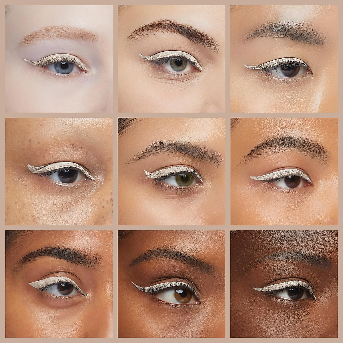 COLORGRAM Artist Formula Cream Liner - 04 Gold Harmony | Best Cream Eyeliner, Ultra Pigmented, Long Lasting, Waterproof & SmudgeProof, Easy to Use, All Day Wear and Daily Makeup, Korean Beauty 0.25g