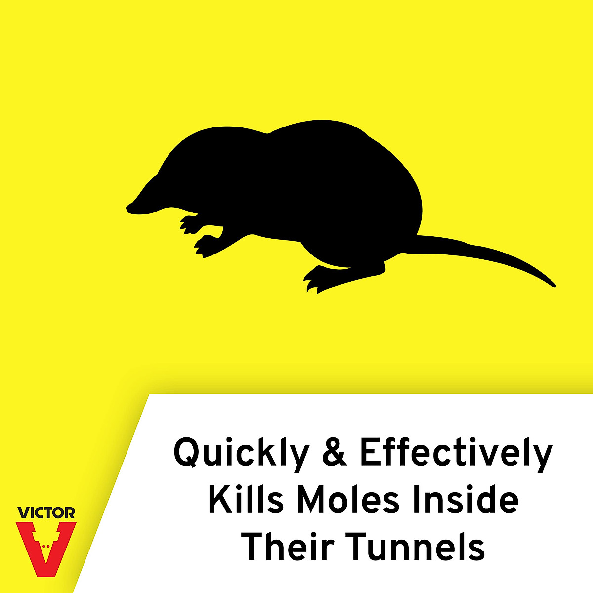 Victor 0631 Out O'Sight Reusable Humane Mole Eliminator Trap and Killer