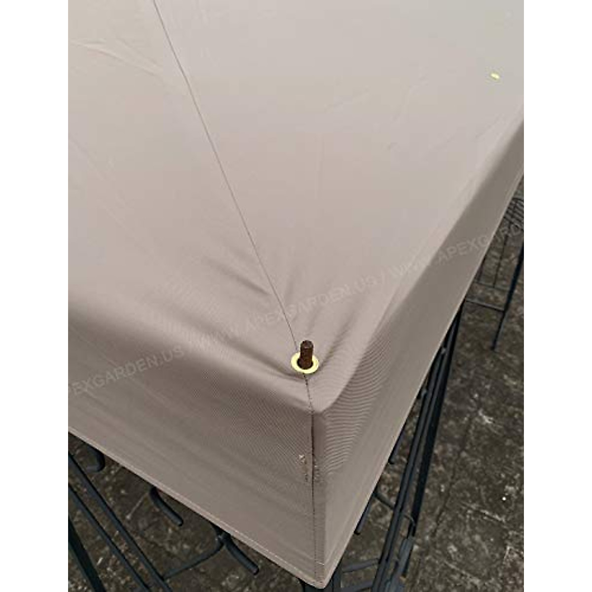 APEX GARDEN Replacement Canopy Top for 10' x 12' Monterey Gazebo #L-GZ288PST-4H / L-GZ288PST-4D