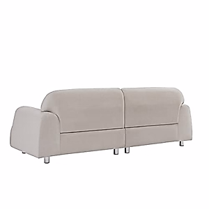 Sofas Oversize Deep Seat Sofa Loveseat Couch Couch with Hardwood Frame Comfy Sofa with Metal Leg