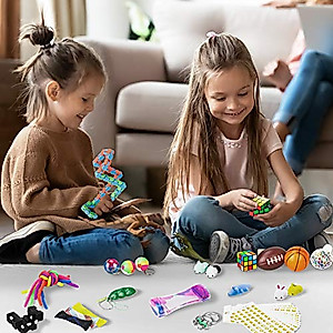 (42 Pcs) Fidget Toys Pack, Party Favors Carnival Treasure Classroom Prizes Small Mini Bulk Sensory Figit Toys Set for Boys Girls Kids Adults, Stress Relief & Anxiety Relief Tools Autistic ADHD Toys