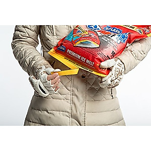 SPLASH Premium ice melt resealable Shaker Bag, melts to -15F, 10lb, snow & ice salt, concrete safe, good for driveways, sidewalks, etc.