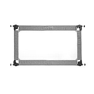 Baby Delight Go with Me Portable Mesh Baby Gate | Span 42-72" Expandable Folding Gate | Pressure Mounted | Charcoal Tweed, Pack of 1