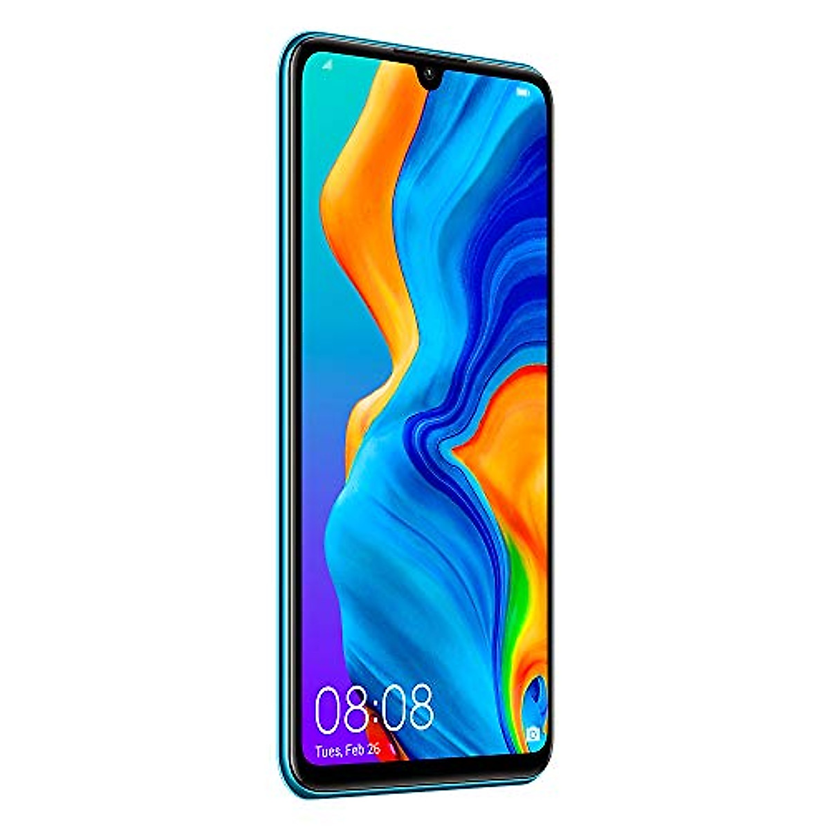 HUAWEI P30 Lite New Edition Marie-L21BX Dual-SIM 256GB (GSM Only | No CDMA) Factory Unlocked 4G/LTE Smartphone (Peacock Blue) - International Version