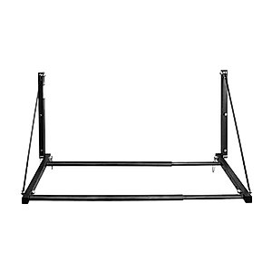 MaxxHaul 70489 Adjustable Wall Mount Folding Tire Storage Adjust From 32 to 48 inches Wide Up To 300 lbs Capacity.