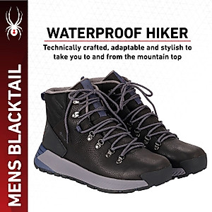 Spyder Men's Hiking Shoes, Black, 10.5