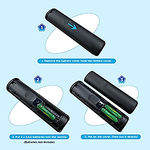 Universal Replacement Remote XRT260 for All Vizio Smart TVs with Shortcut Buttons Disney, Netflix, Prime Video, Hulu, XUMO, VEDU, iHeart Radio and More.