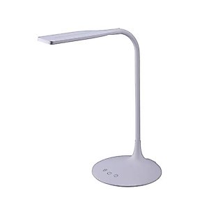 BLACK+DECKER VLED1819-BD Battery LED Desk Lamp, Dimmable with Adjustable Color Temperature, 4 Hour Battery Life, Rechargeable, Eco Friendly, White