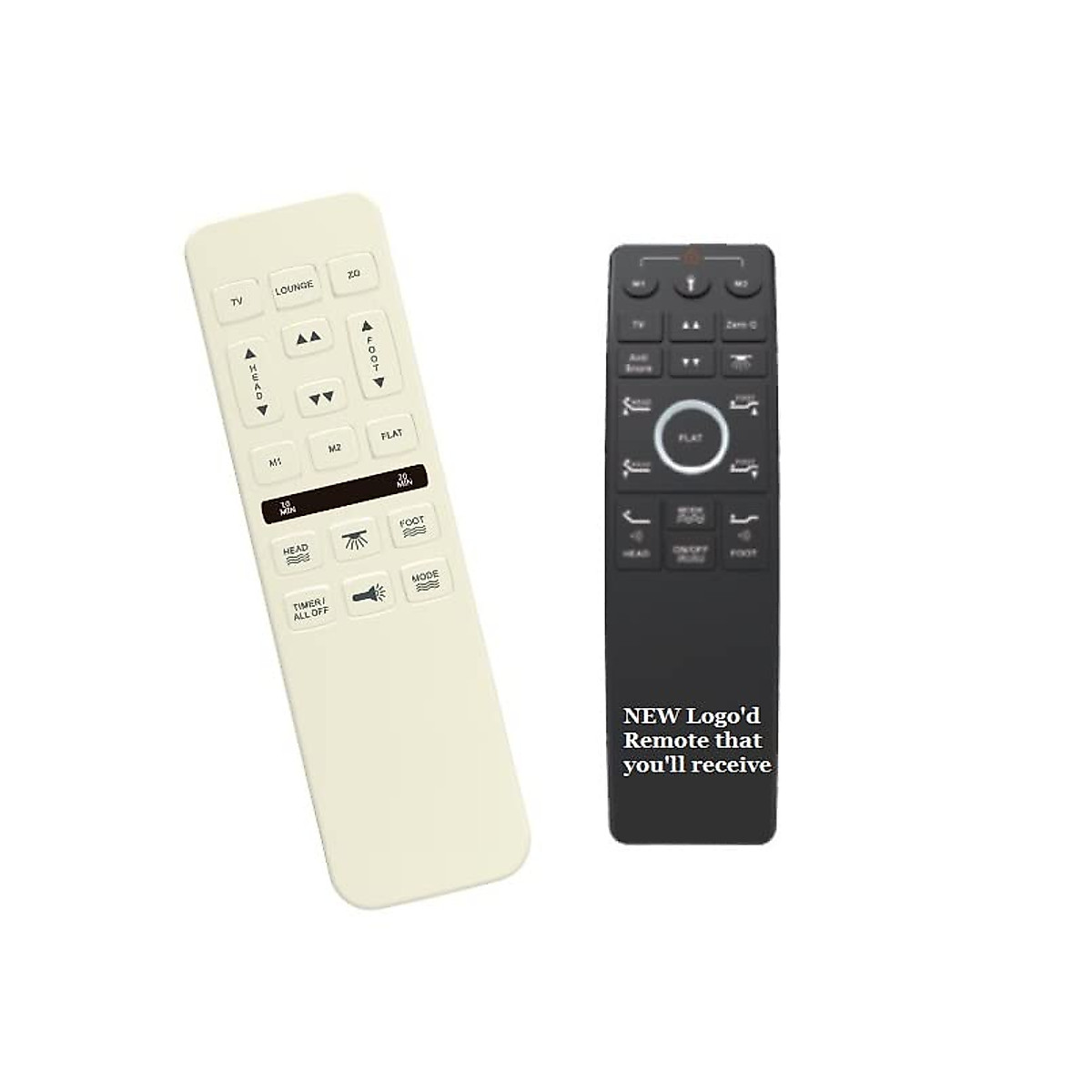 Mlily, Bedtech, or Richmat HJH55 (New Black Version) Mattress Firm 600 or 3000 Silver or Black, Classic Brands Innova NU203CB Wireless Richmat Remote w/Dual Massage