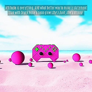 PB Tails CHOC Pink Switch Controller | Bluetooth Wireless Game Controller for Android, PC, STEAM, Raspberry Pi, Windows | Cute Switch Controller | Ideal Gaming Collectibles & Gaming Gift | Neon Pink