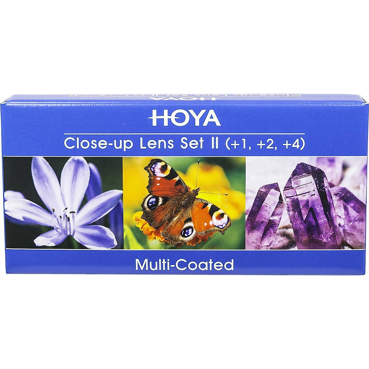 Hoya Close-Up Kit – Filter Set for Macro Photography (+ 1, 2, 4, 40.5 mm) Black