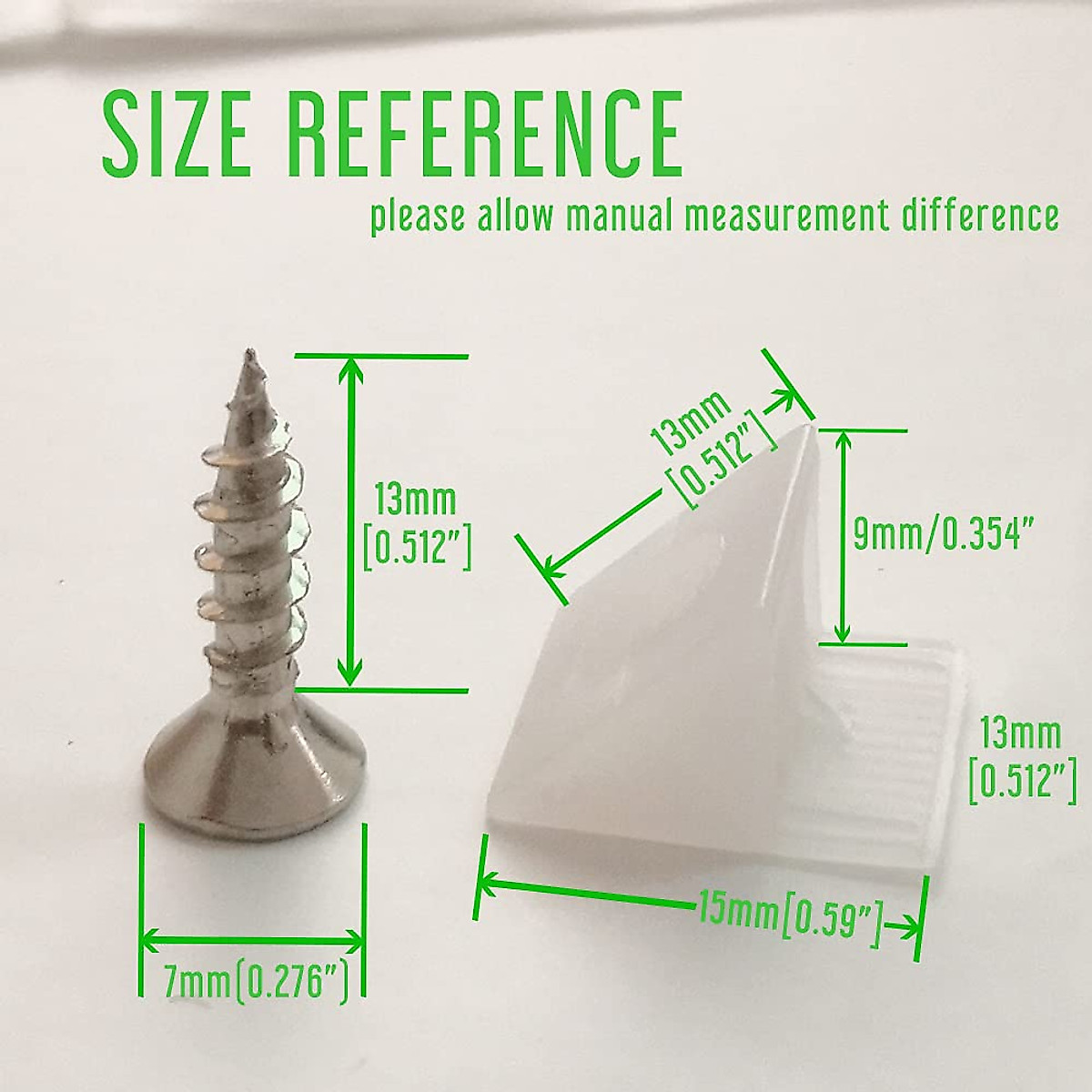 GIFTED LUGAR Drawer Wedges, Sagging Drawer Bottom Support Brackets, Dress Drawer Repair Kit, Drawer Reinforcement (50 Sets)