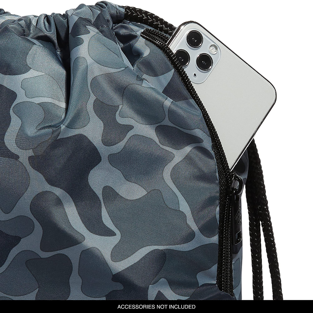 adidas Ready Sackpack, Nomad Camo Grey/White/Black, One Size