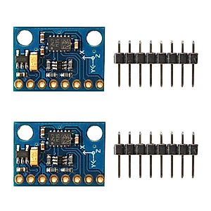 Comimark 2Pcs MMA8452Q (MMA7361) Module Digital triaxial Accelerometer Precision tilt 3-Axis
