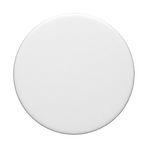 PopSockets Phone Grip with Expanding Kickstand, White on Black