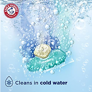Arm & Hammer Clean Burst 5-in-1 Laundry Detergent Power Paks, High Efficieny (HE), 42 Count