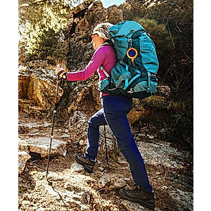 Portable Travel Clothesline Cord, Adjustable Camping Clothes line, Heavy Duty Washing Line with 20 Clothespins & 10 Stoppers for Indoor/Outdoor, Camping, Travel, Courtyard 26ft, 2Pack