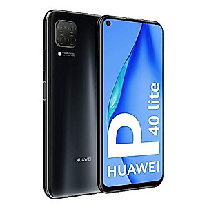 Huawei P40 Lite 5G Dual-SIM 128GB ROM + 6GB RAM (GSM Only | No CDMA) Factory Unlocked Android Smartphone (Black) - International Version