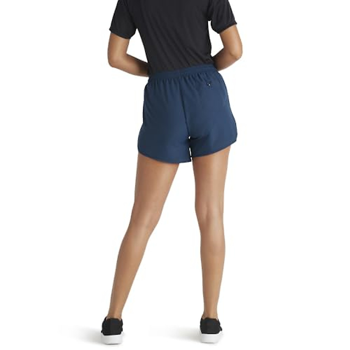 Soffe Men's Dri Running Shorts, Navy, Medium