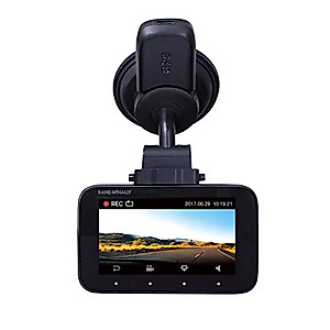 Rand McNally DashCam 500 Wi-Fi-Enabled with 3 Inch Screen, 1080p & G Sensor