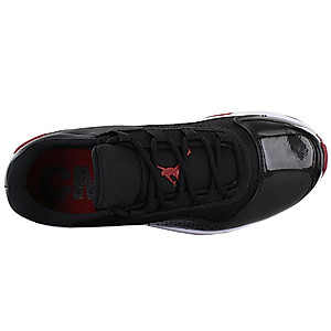 Nike Men's Air Jordan 11 CMFT Low Bred Black/White-Gym Red (DM0844 005) - 11
